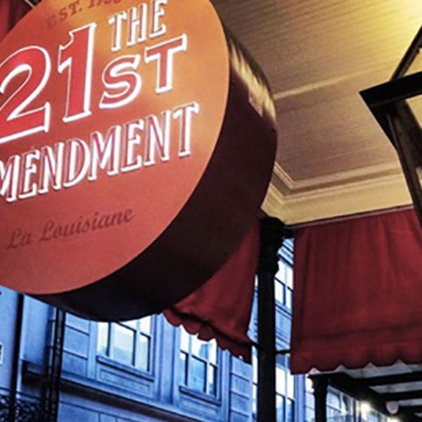 21st Amendment Bar at La Louisiane (Iberville St) – The Departure Lounge